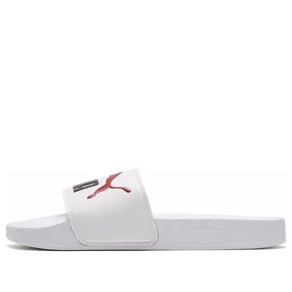 PUMA Leadcat Slide - Whiteblackred