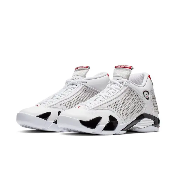 JORDAN Retro X Supreme Sneakers - White/black