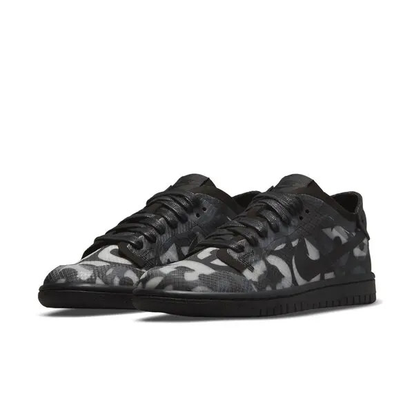 Nike Comme Des Garçons X Dunk Low 'monogram Print' Sneakers