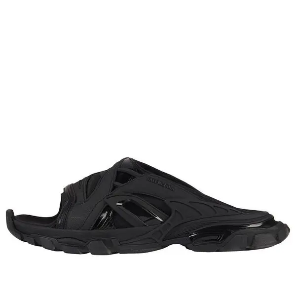 Balenciaga Track Slide Sandal - Black