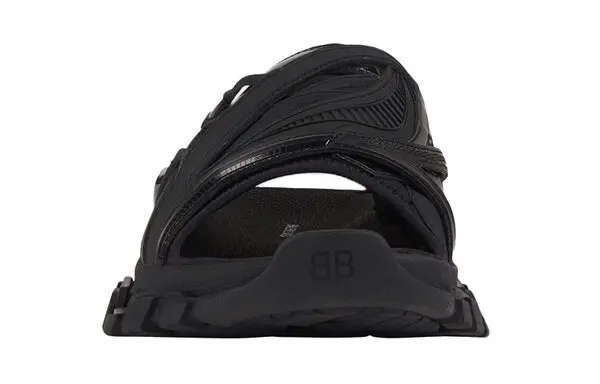 Balenciaga Track Slide Sandal - Black