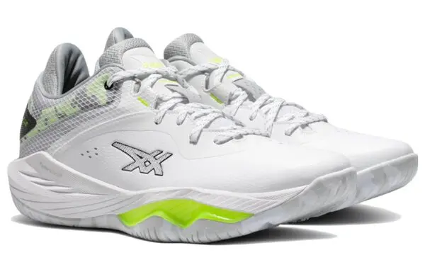Asics Nova Surge Low Athletic Sneakers - White/yellow