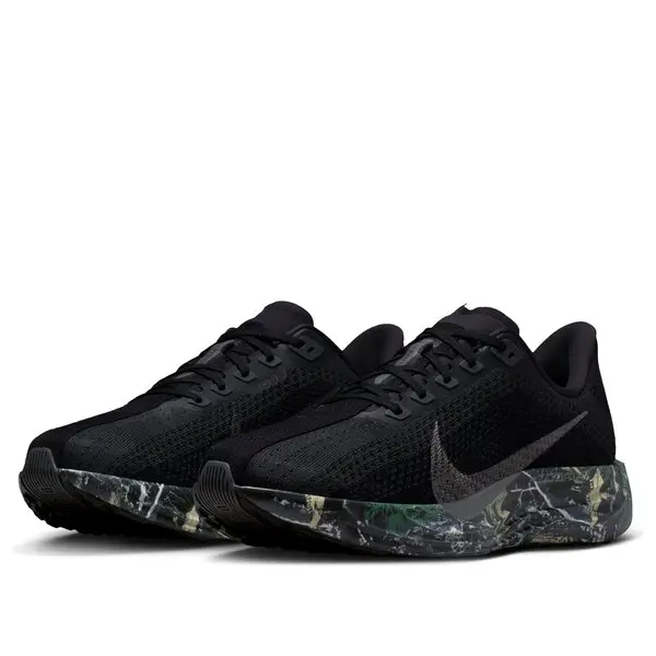 Nike Pegasus Plus "black Camo" Sneakers - Black/camo