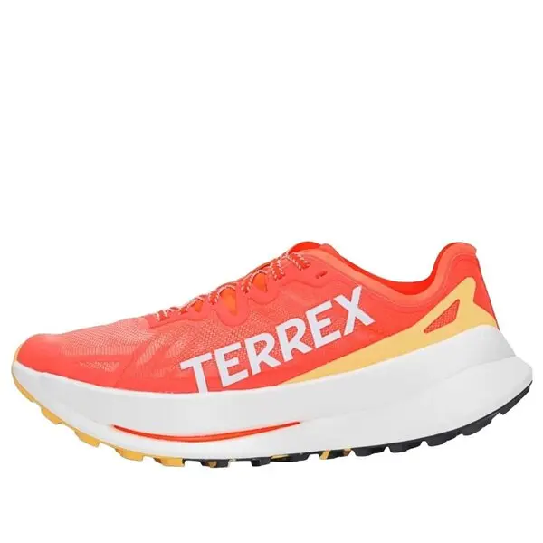 Adidas Agravic Speed Ultra Trail Running Shoes - Orange/white