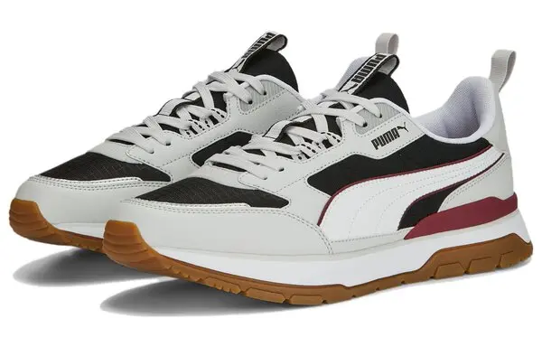 PUMA R78 Trek Sneakers - Grey/white/red
