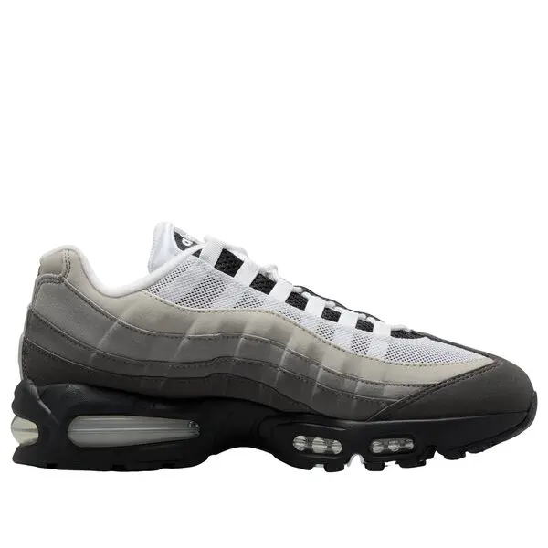 Nike Max 95 Og Big Bubble 'granite' Sneakers - Black/medium Ash/dark Pewter
