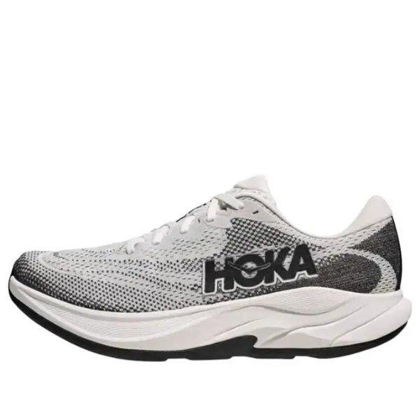 Hoka One One Rincon 4 Athletic Sneakers - White/black