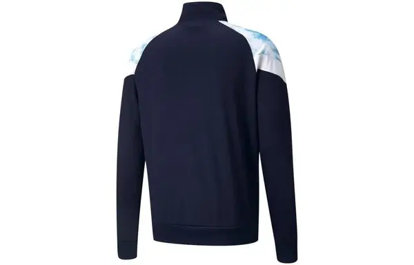 PUMA Mcfc Iconic Mcs Mesh Track Jacket - Blue