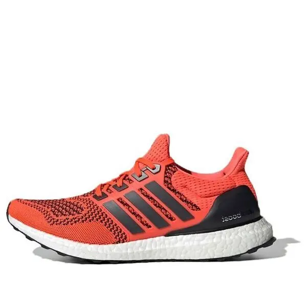 Adidas Ultraboost 1.0 Retro 'solar Red' 2019 Athletic Sneakers - Black/red