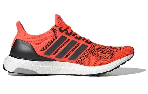 Adidas Ultraboost 1.0 Retro 'solar Red' 2019 Athletic Sneakers - Black/red