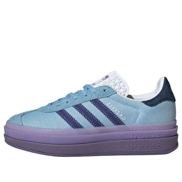 Adidas X Kseniaschnaider Gazelle Bold Sneakers - Denim/purple/violet