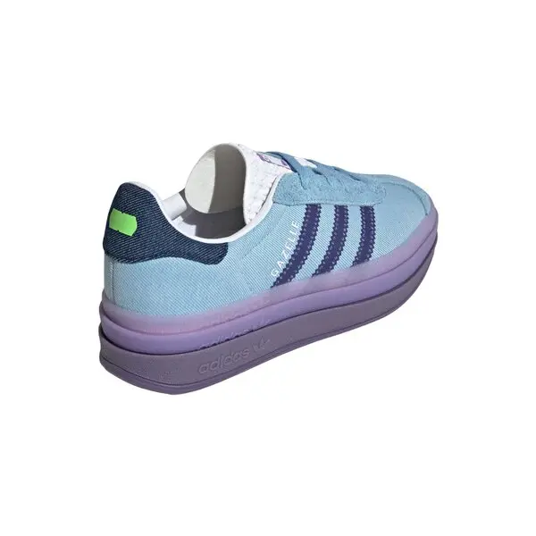Adidas X Kseniaschnaider Gazelle Bold Sneakers - Denim/purple/violet