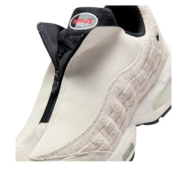Nike Max 95 Zip Sneakers - Phantom/light Crimson/smoke Grey