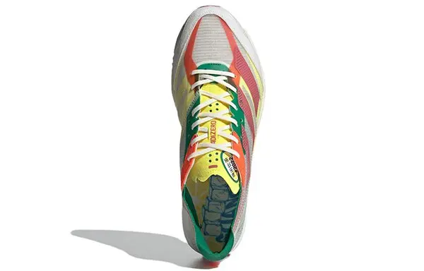 Adidas Adizero Adios Athletic Sneakers - Gray/white/red