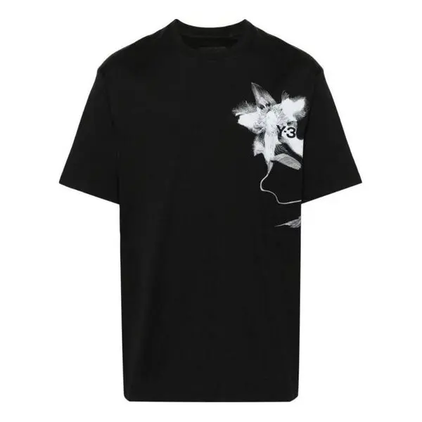 Adidas Y-3 Graphic T-shirt Asia Sizing - Black