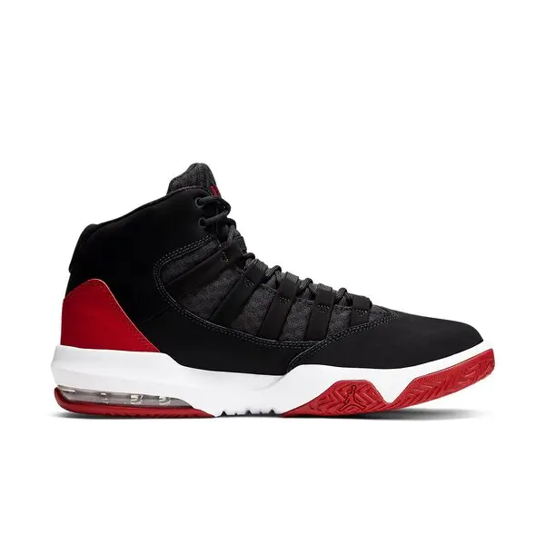 JORDAN Max Aura Sneakers - Black/red