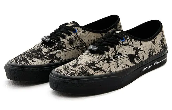 VANS Huatunan X Authentic 'year Of The Tiger' Low Top Sneakers - Black/gray