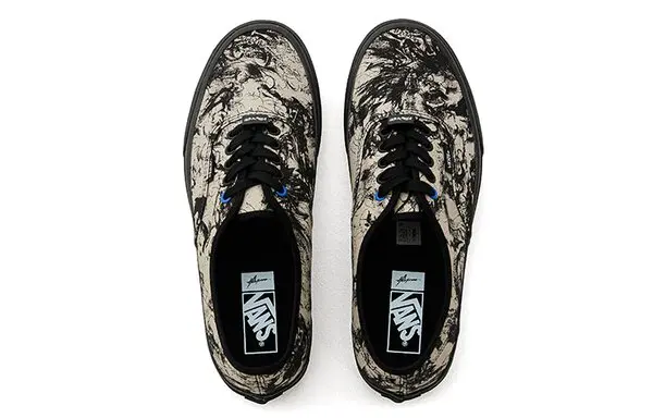 VANS Huatunan X Authentic 'year Of The Tiger' Low Top Sneakers - Black/gray