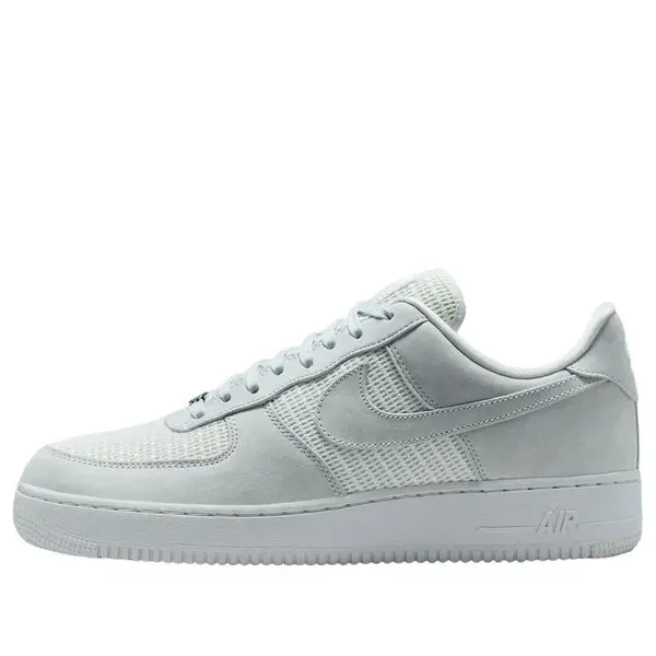 Nike Force 1 Low Athletic Sneakers - White Croc