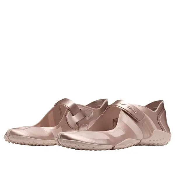 Nike X Skims Rift Satin Sandals - Silt Red