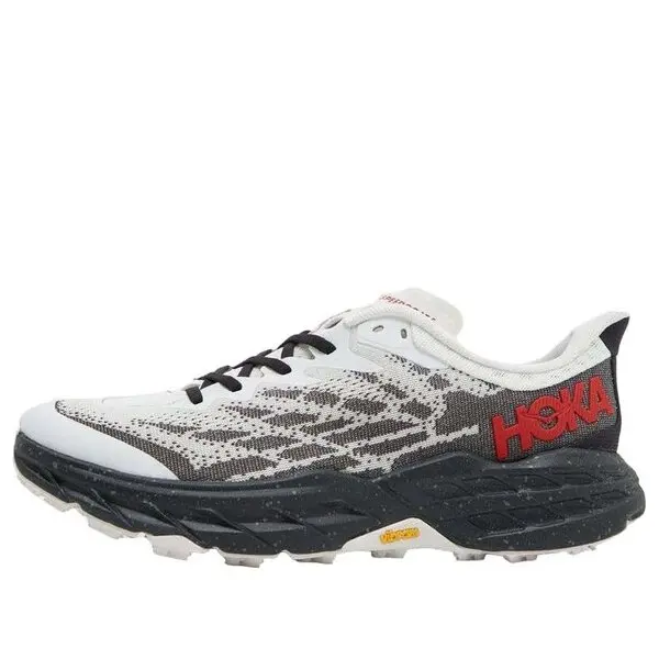 Hoka One One Speedgoat 5 Sneakers - White/black/black