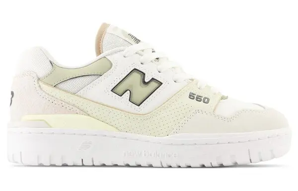 NEW BALANCE 550 Sk Lace-up Sneakers - Beige/white