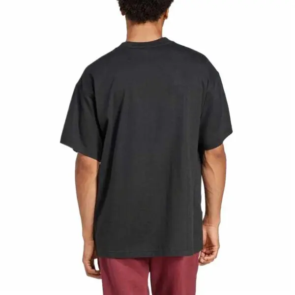 Adidas Camiseta Trifolio Essentials Oversized Asia Sizing 'black White - Black/white