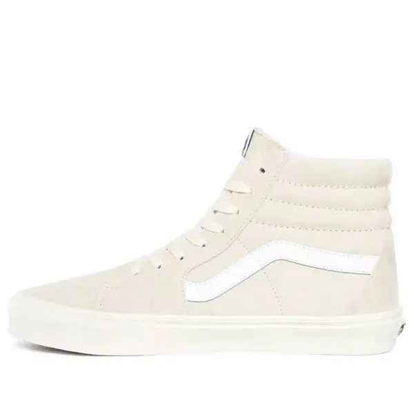 VANS Sk8-hi Pig Suede High Top Sneakers - Creamyellow