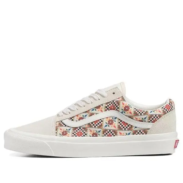 VANS Old Skool 36 Dx Anaheim Factory "tile Checkerboard - White