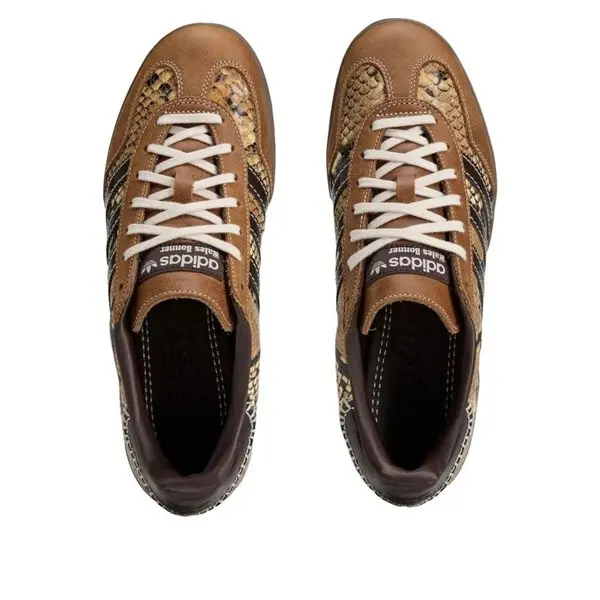 Adidas X Wales Bonner Gazelle Indoor Snakeskin - Brown/black