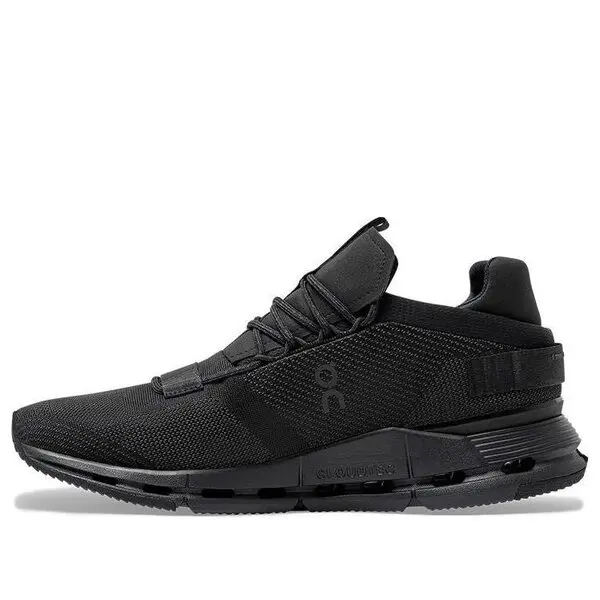 On Cloudnova Sneakers - Black/eclipse