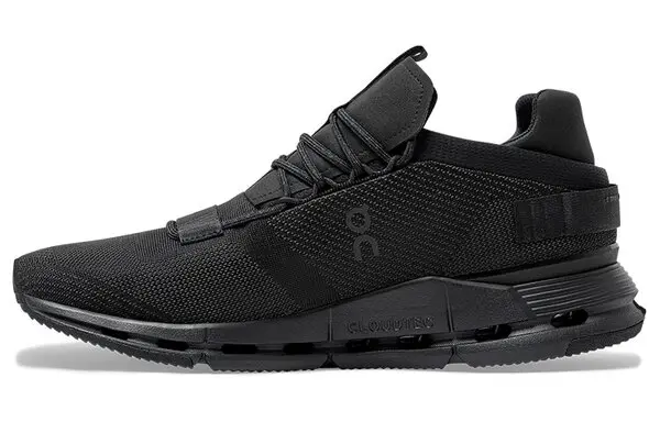 On Cloudnova Sneakers - Black/eclipse