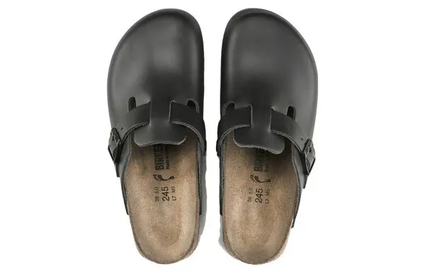 BIRKENSTOCK Boston Super Grip Clogs - Black