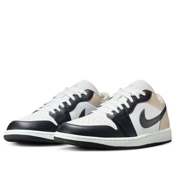 JORDAN 1 Low "rattan - Summit White/rattan/off-noir