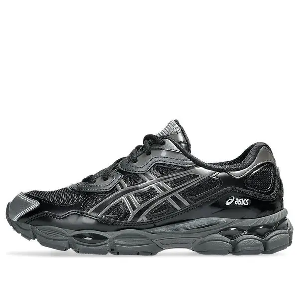 Asics X Kicki Yang Zhang Gel-nyc "silver Toe Black" Sneakers - Black/silver