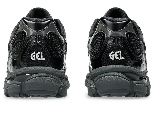 Asics X Kicki Yang Zhang Gel-nyc "silver Toe Black" Sneakers - Black/silver