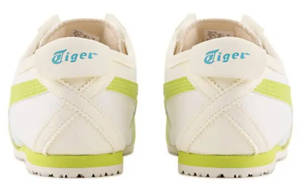 Onitsuka Tiger Mexico 66 Slip-on Sneakers - Cream/neon Lime