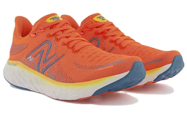 NEW BALANCE Fresh Foam X 1080v12 Athletic Sneakers - Orange/white