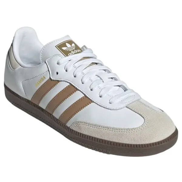 Adidas Samba Og Low Top Sneakers - Cloud White/cardboard/gum