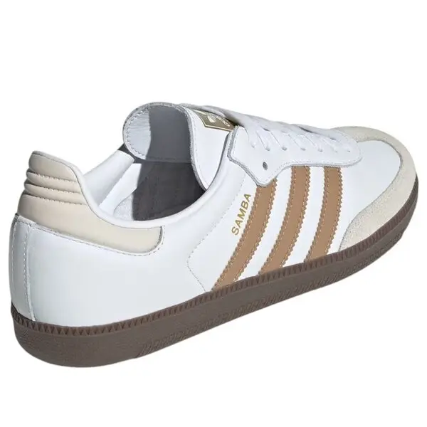 Adidas Samba Og Low Top Sneakers - Cloud White/cardboard/gum