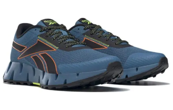REEBOK Zig Dynamica 2 Adventure Athletic Sneakers - Blue/black/orange