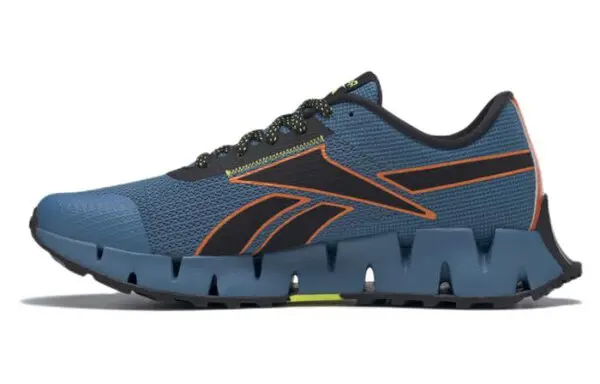 REEBOK Zig Dynamica 2 Adventure Athletic Sneakers - Blue/black/orange
