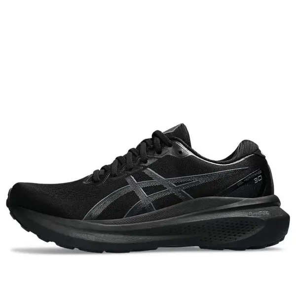 Asics Gel-kayano 30 Athletic Lace-up Sneakers - Black/black