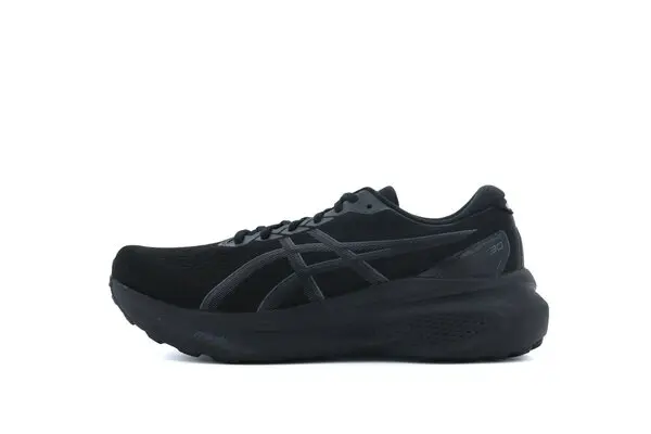 Asics Gel-kayano 30 Athletic Lace-up Sneakers - Black/black