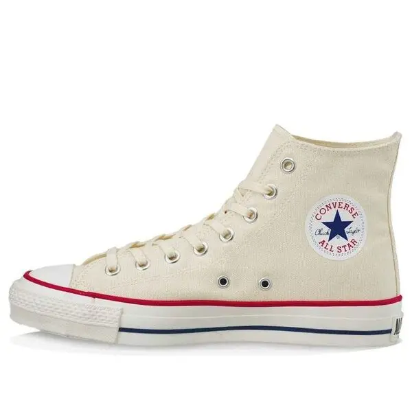 CONVERSE Chuck Taylor All Star J High Top Sneakers - White/red/blue