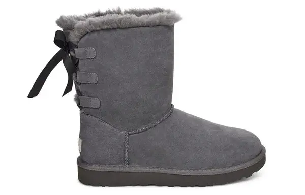 UGG Short Bow Boot - Grey