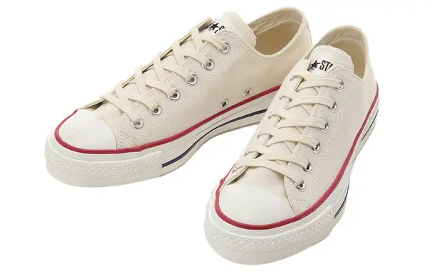 CONVERSE Chuck Taylor All Star J Low Top Sneakers - White/blue/red
