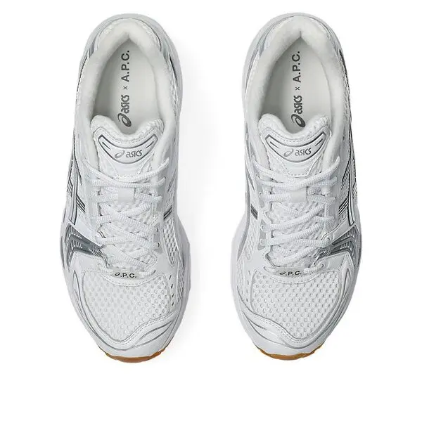 Asics X A.p.c. Gel-kayano 14 "white Pure Silver - White/pure Silver