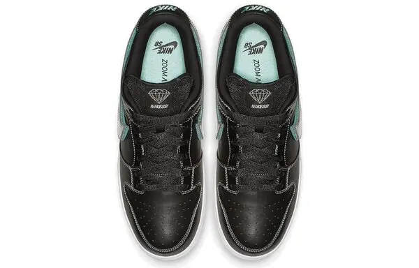 Nike X Diamond Supply Co. Sb Dunk Low Pro 'black Diamond