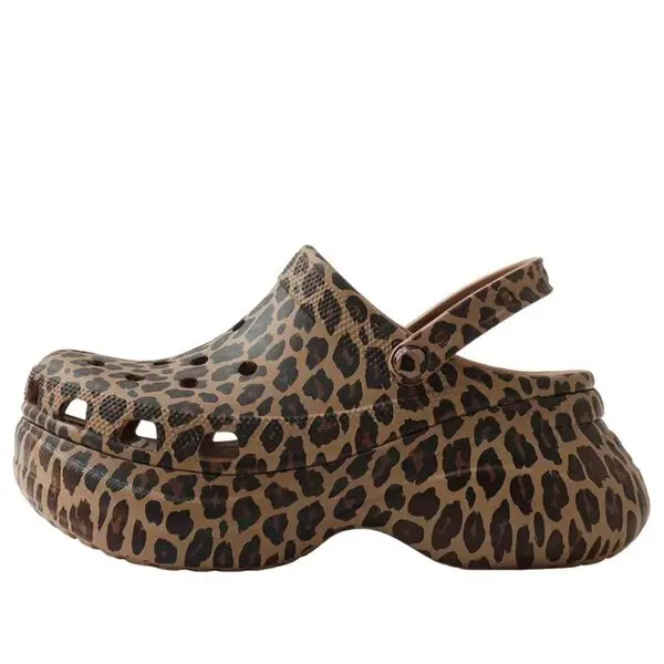 CROCS Bae Animal Clog Leopard Print - Multi-color